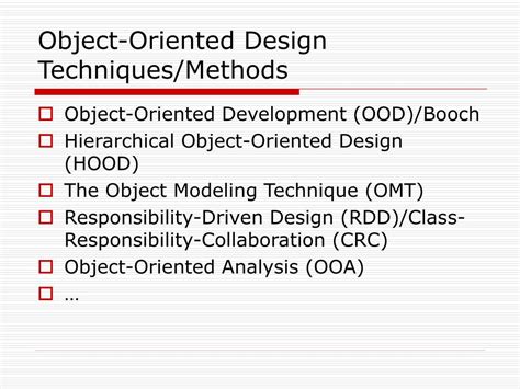 Ppt Csse 501 Object Oriented Development Powerpoint Presentation Free Download Id3492617