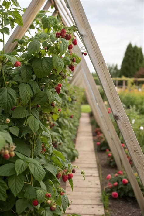 Best 13 16 Creative Raspberry Trellis Ideas For Your Garden Artofit
