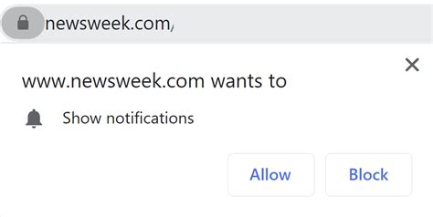 How To Block Requests To Allow And Send Notifications In Chrome Firefox