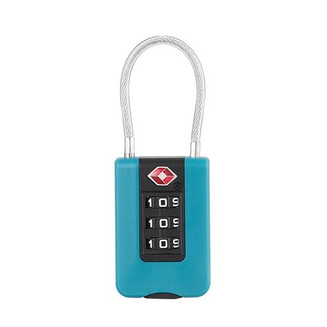 China Luggage Combination Cable Lock Manufacturers Suppliers Factory