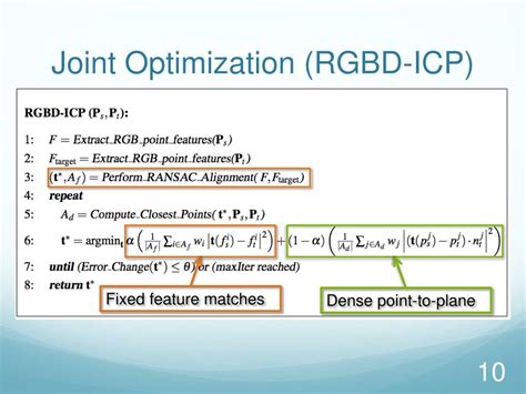 Ppt Rgb D Mapping Using Depth Cameras For Dense 3d Modeling Of Indoor Environments Powerpoint