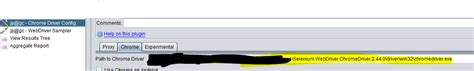 Selenium Jmeter With Webdriver Sampler Browser Window Not Opening