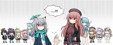 Cyberdemon No Arona Blue Archive Ayane Blue Archive Commander Nikke Hoshino Blue