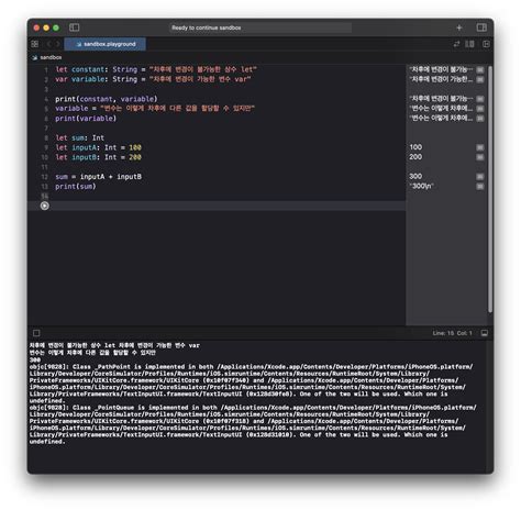 xCode 콘솔 로그 메세지 관련해서 질문드립니다 야곰닷넷