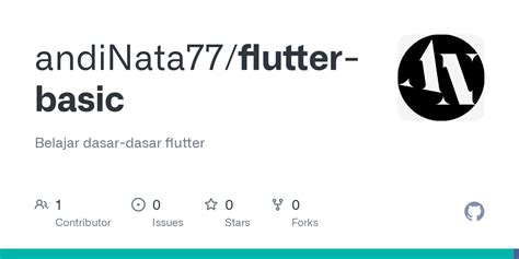 Github Andinata77flutter Basic Belajar Dasar Dasar Flutter