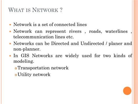 Network Analysis In Gis Network Analysis In Gis