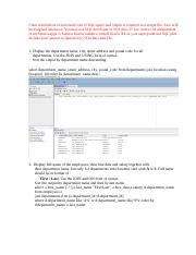Complete SQL Query Analysis and Examples | Course Hero