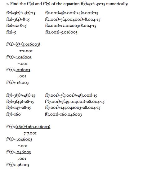 Graphing Calculus Study Guide