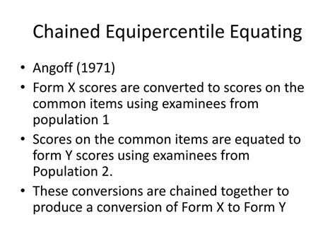 Ppt Nonequivalent Groups Linear Methods Powerpoint Presentation Free Download Id307735