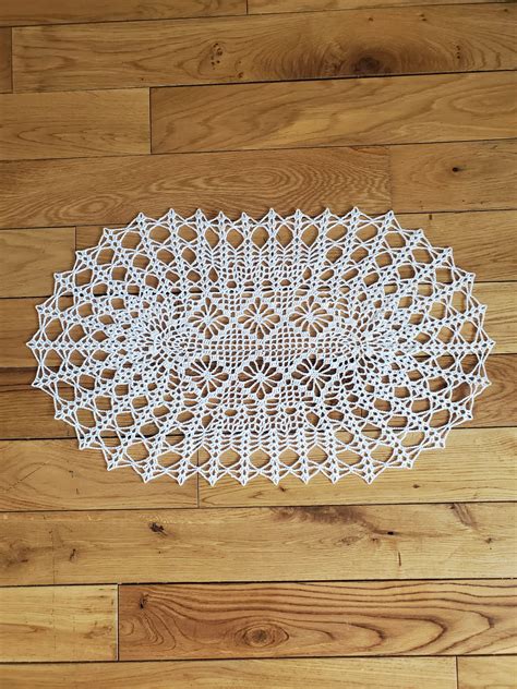 19 Best Crochet Oval Doily Patterns