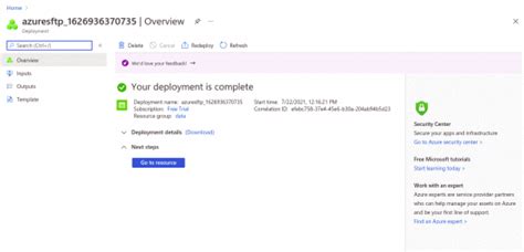 How To Deploy A Secure FTP SFTP Service On Microsoft Azure