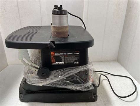 Wen Oscillating Belt And Spindle Sander 4 X 24 Albrecht Auction Service