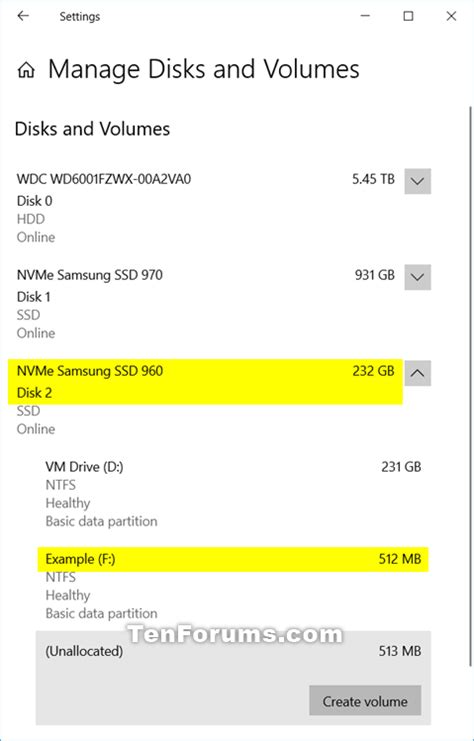 Shrink Volume Or Partition In Windows Tutorials