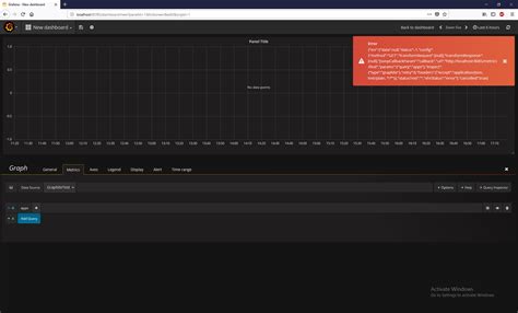 Grafana Graphic Database Issue With Metrics Issue Grafana Grafana GitHub