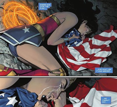 Wonder Woman American Flag
