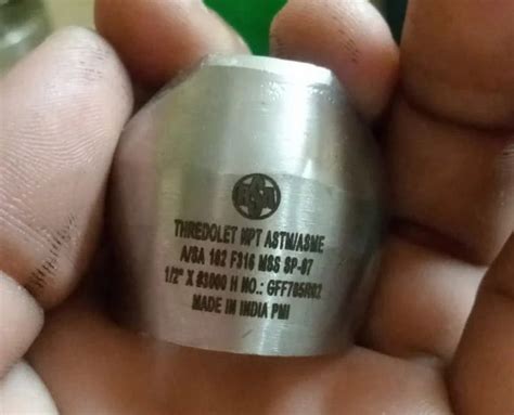 Astm A105 Threadolet At ₹ 100 Piece Mumbai Id 2854263322630