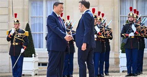 Nyt Си Цзиньпина рассердила критика со стороны Макрона из за связей с РФ — 07 05 2024 — В мире