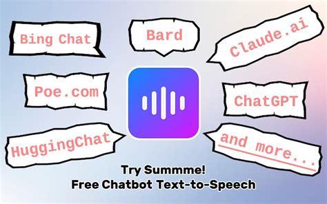 Summme Text to Speech TTS for AI Chatbots สำหรบ Google Chrome สวนขยาย ดาวนโหลด