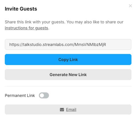 Talk Studio Getting Started Streamlabs