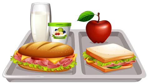 Food Tray Clipart At Angela Bates Blog