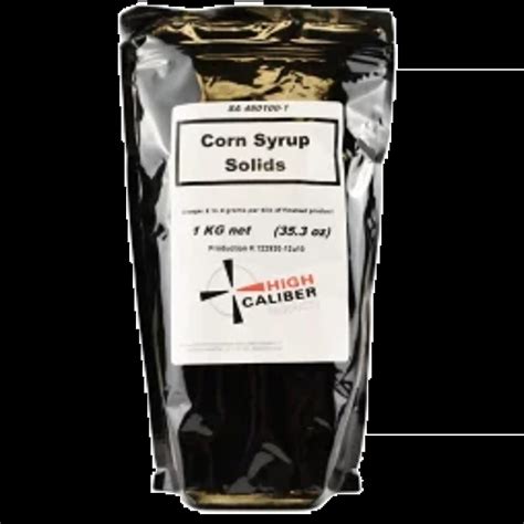 Corn Syrup Solids 24 De 1kg Pkg High Caliber Products