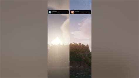 Which Shaders Bsl Shaders Or Solas Shader Minecraft Shaders Shorts