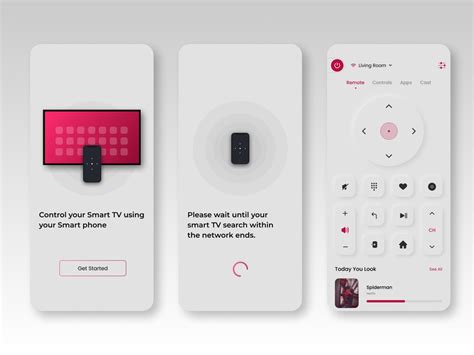 Smart Tv Remote App Ui Design By Sajjad Hossain On Dribbble