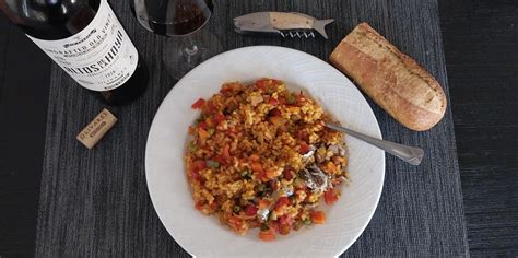 Matiz Sardines Over Saffron Rice Rmediterraneandiet