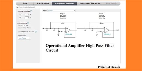 ☑ Resistor Capacitor Op Amp
