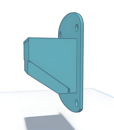 3d model r307 fingerprint sensor holder turbosquid 2168623