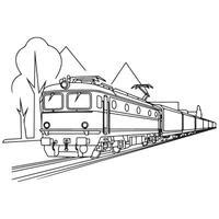 Bnsf Train Coloring Pages [2025]