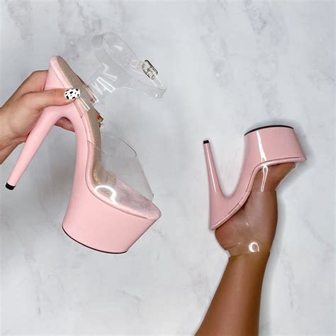 Lyla Classic Stiletto Gloss 7 Inch New 2024 Fit Hella Heels Us