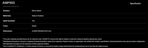 Gigabyte Aorus Extended Gaming Mouse Pad