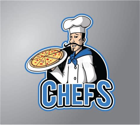 Chef Logo Design Creative Artneptunus Stock Vector Illustration Of