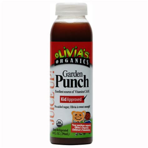Olivias Organics Garden Punch Juice