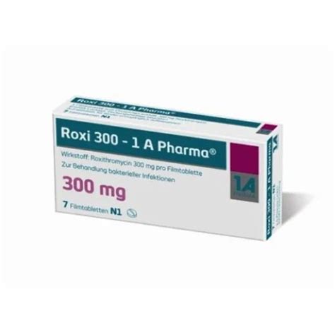 Roxithromycin Tablets Strength 300 Mg At ₹ 600 Box In Mumbai Id 10327280197