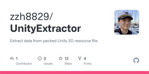 Github Zzh8829unityextractor Extract Data From Packed Unity 3d