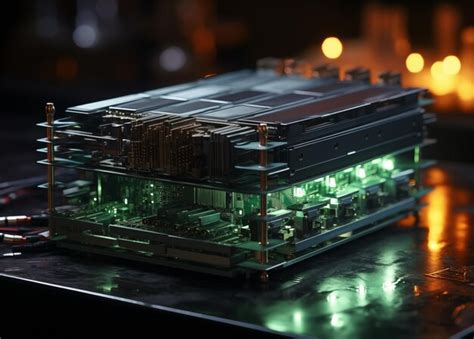 Premium Photo Conceptual Image Of The Development Of Blockchain Artificial Intelligence And