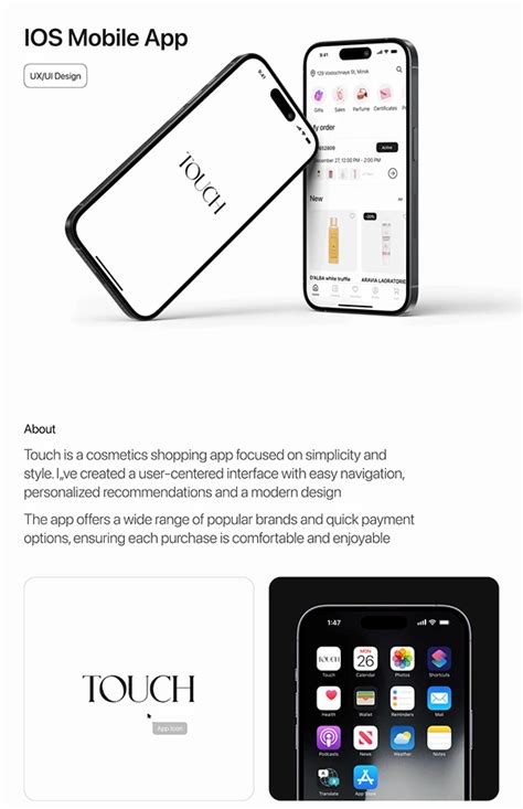 Ios Mobile App Ui Ux Cosmetics App Multi Brand Behance