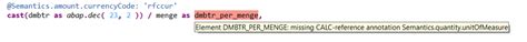 solved cds view entity curr quan calculated field giv sap