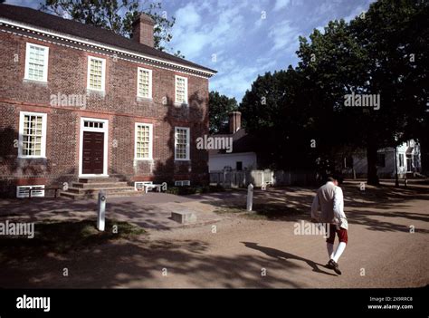 Williamsburg Va Usa 91988 Americas 18th Century 301 Acre Living