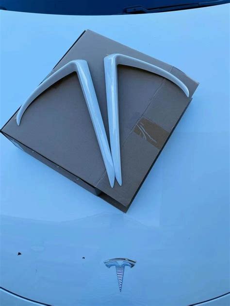 Desle Tesla Model 3 Fog Light Trim Front Fog Light Coverfit Model 3