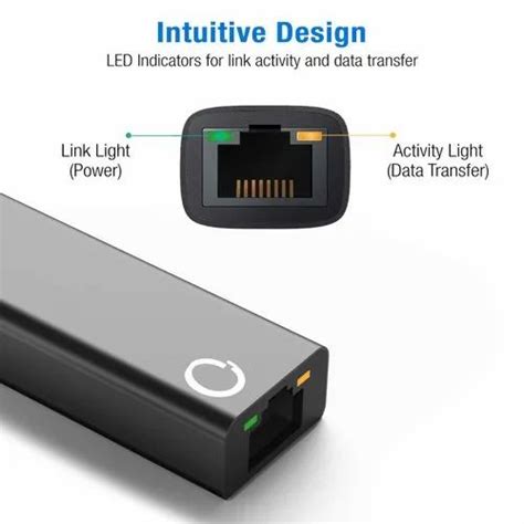 Oxlaw USB C To Ethernet Adapter RJ45 To USB C Gigabit Ethernet LAN Network Adapter At Rs 780