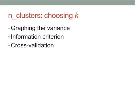 k means clustering with scikit learn pptx