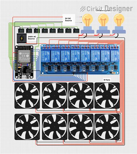 ESP Controlled Channel Relay For Smart Home Automation How To Guide And Editable Circuit