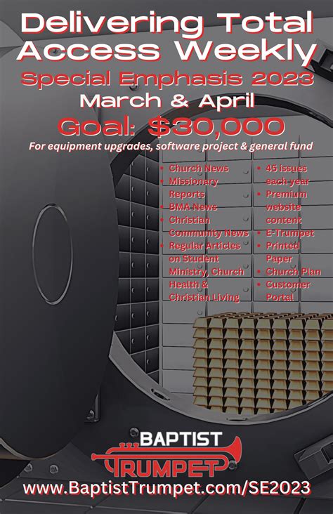 Special Emphasis 2023 Baptist Trumpet