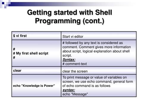 ppt shell script powerpoint presentation free download id 6773006