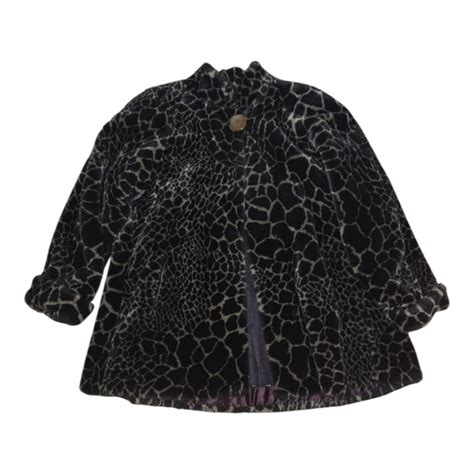 Donny Brook Jackets And Coats Vintage Donnybrook Giraffe Print Faux