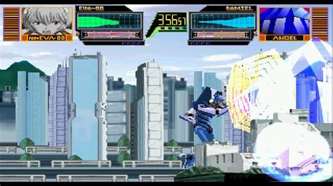 Eva 00 Vs Ramiel Mugen Evangelion Youtube