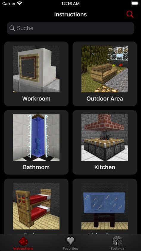 Ifurniture Minecraft Designs Para Iphone Descargar